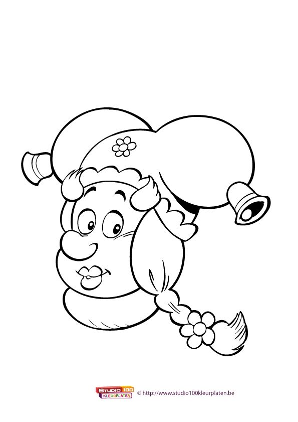 Kleur met Kleurplaat 10: Kabouter Plop!