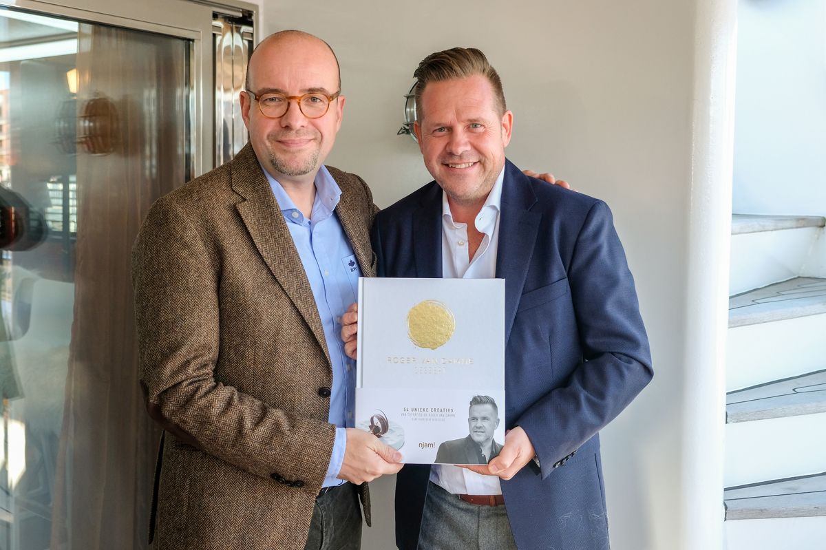 Roger van Damme presenteert zijn nieuw boek ‘Dessert’