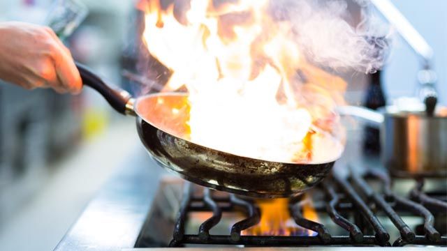 Flamberen zonder ongelukken: de vijf geboden