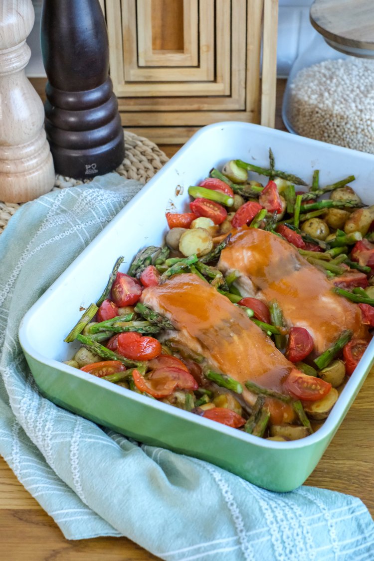 Recept "Miso glazed zalm" | njam!